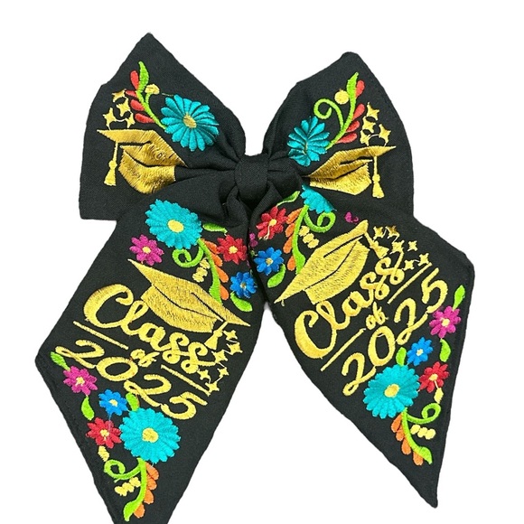 Accessories | Class Of 225 Embroidered Bow | Poshmark